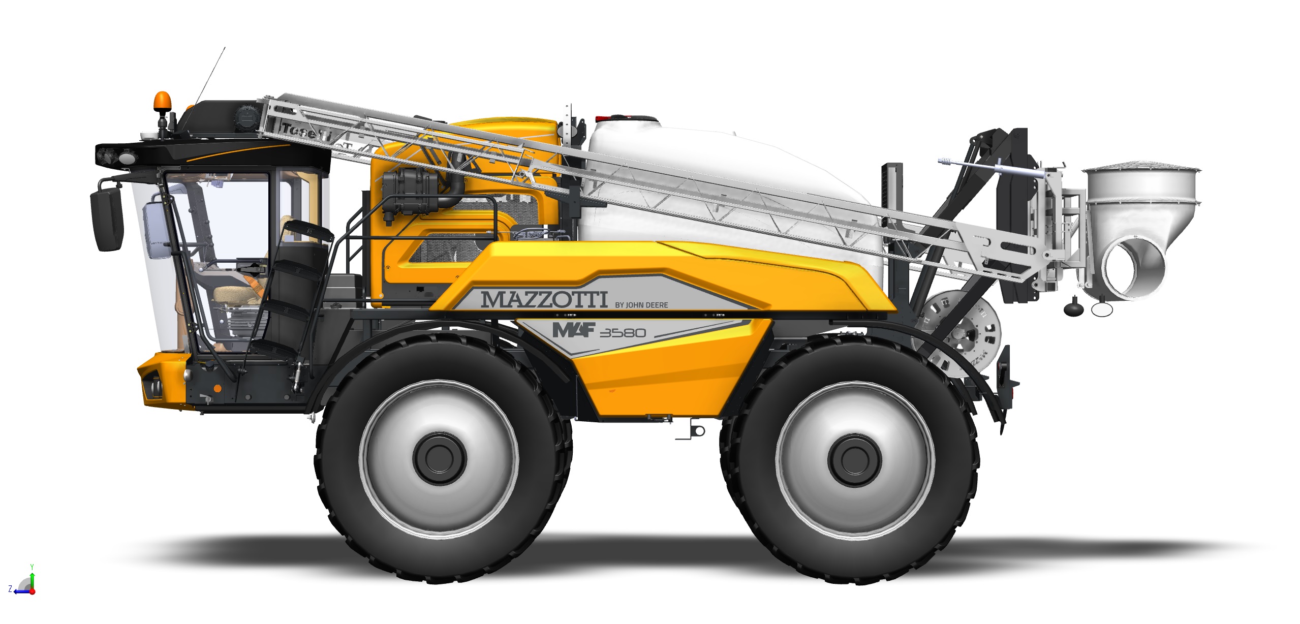 Mazzotti geeft veldspuiten nieuw design | LandbouwMechanisatie