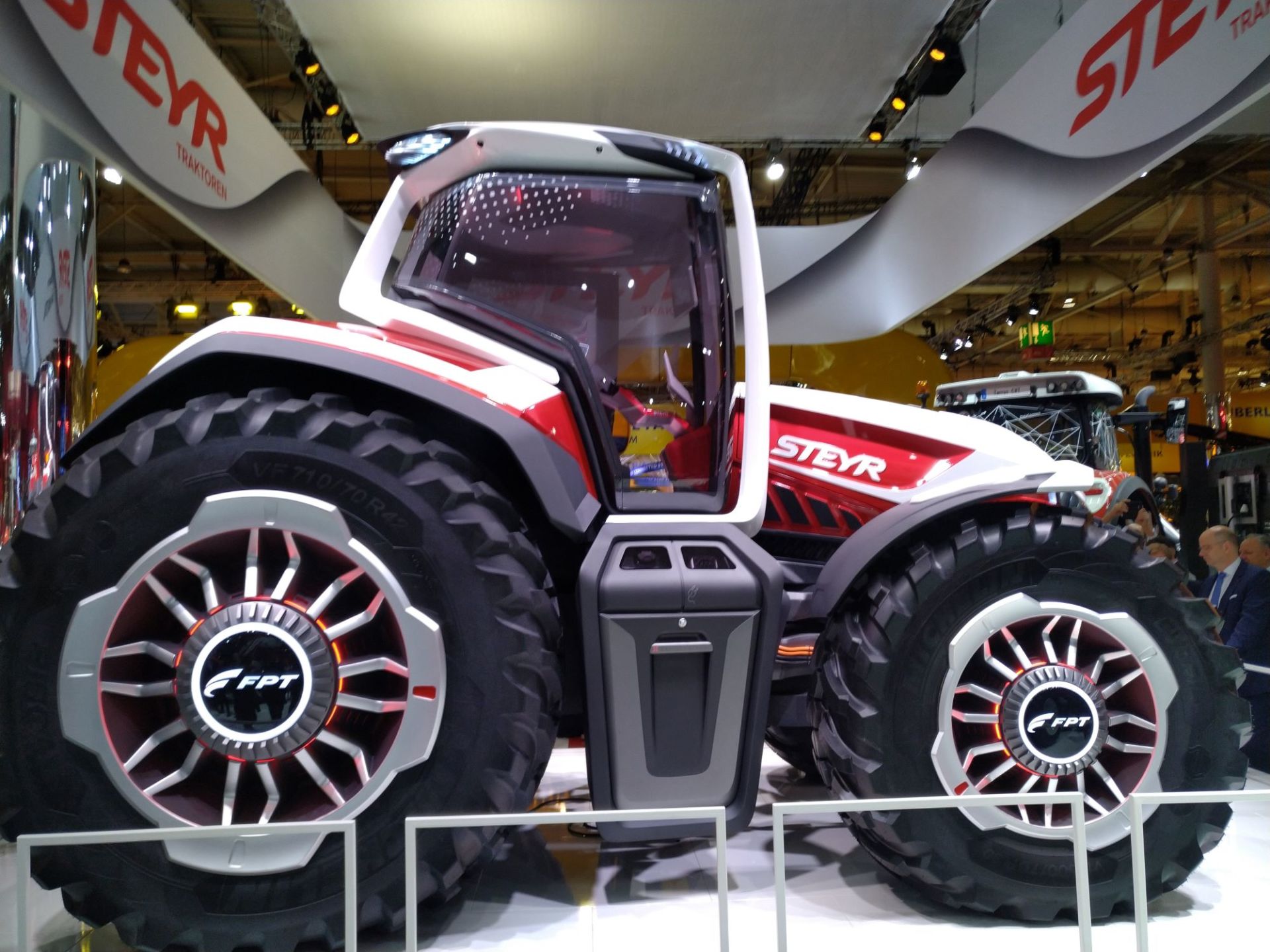Agritechnica 2019: Hybride Steyr Konzept trekker | LandbouwMechanisatie