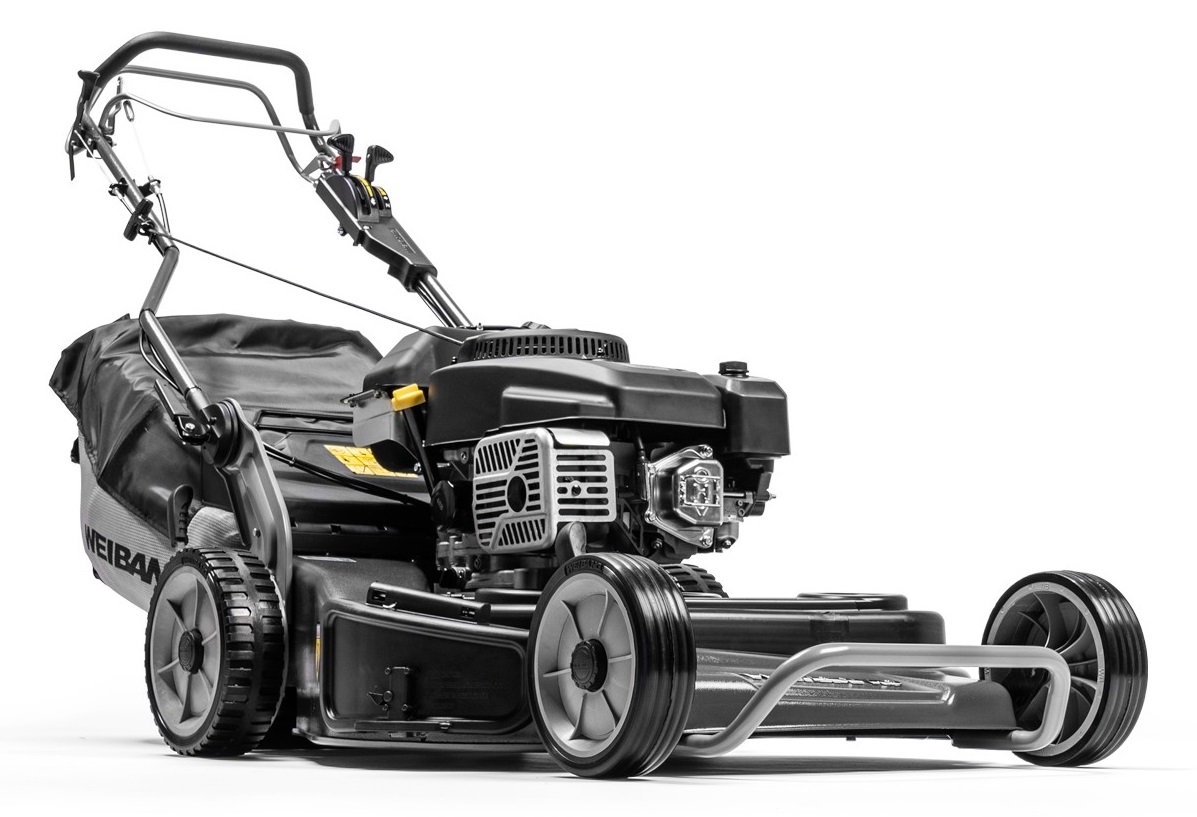 Weibang monteert klein en groot maaimes op loopmaaier | Tuin en Park Techniek