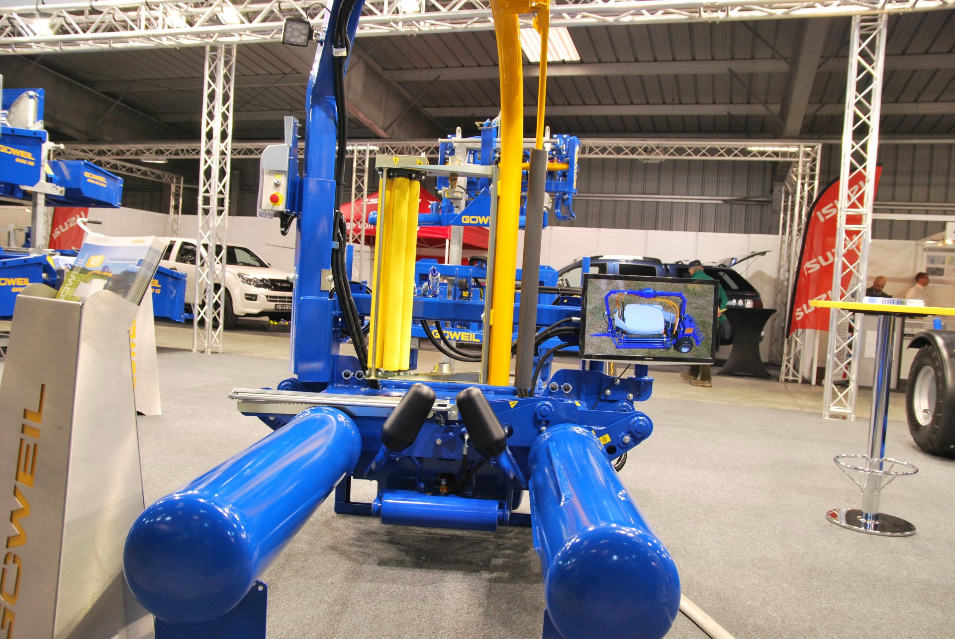 Nieuwe rondebalen wikkelaar van Göweil | Veehouderij Techniek